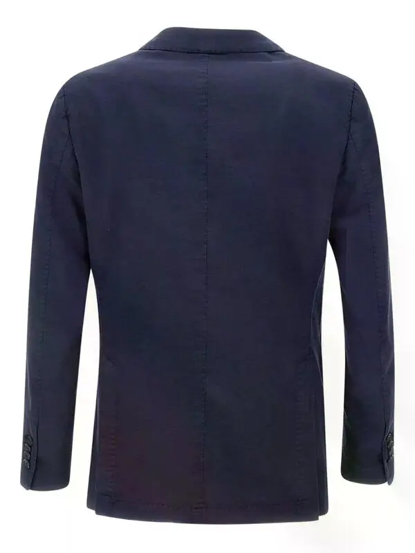 SANTANIELLO Lapel-collar Two-button Blazer