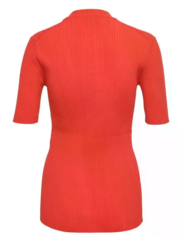 Stella McCartney Short-sleeved Ribbed Top