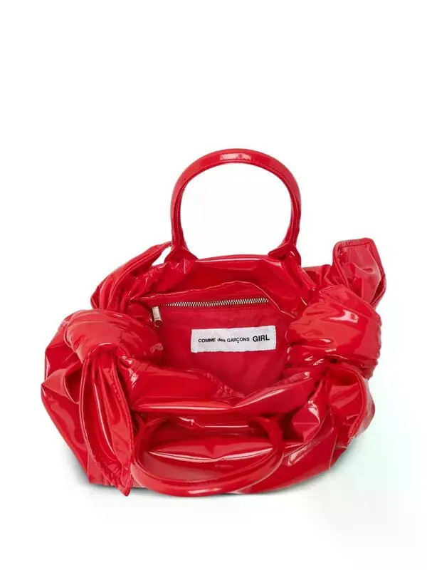 Comme Des GarçOns Ribbon Deco Tote Bag - Red | Editorialist