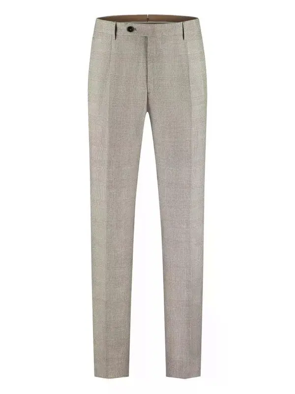 BERWICH Check-pattern Trousers