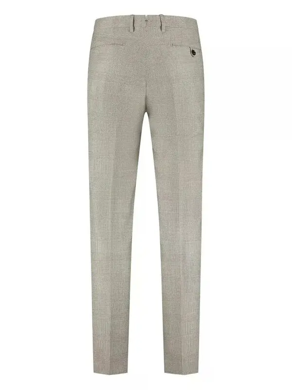 BERWICH Check-pattern Trousers