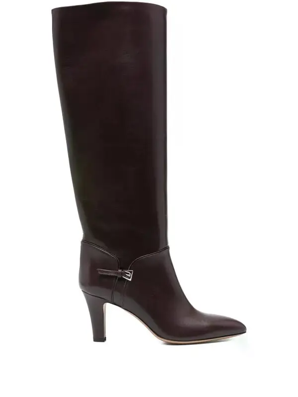 Paris Texas 75mm Elsa Buckle-detail Boots - Red