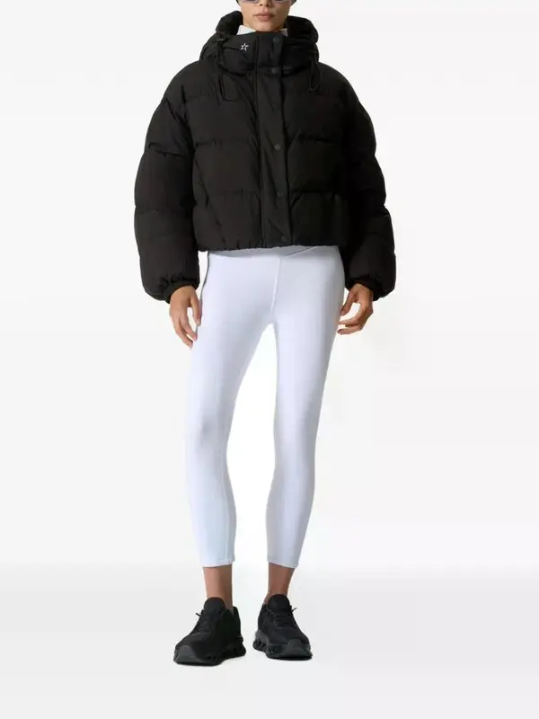 Perfect Moment Cropped Puffer Jacket - Black