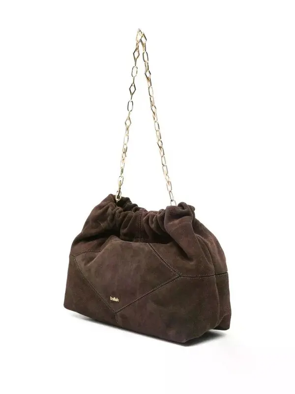 Ba&sh Mini June Suede Tote Bag - Brown