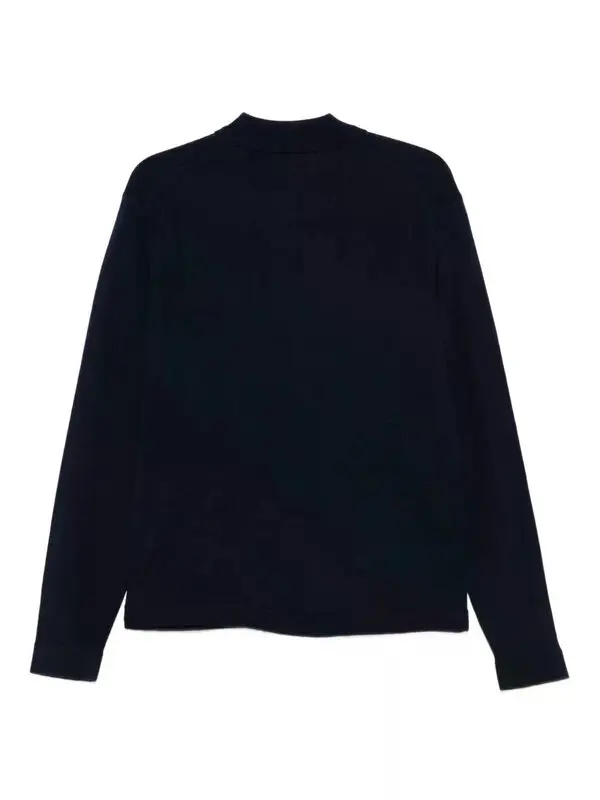 Norse Projects Zip-neck Polo Shirt - Black