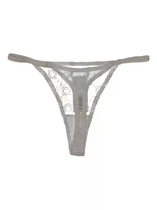 MARINE SERRE Patterned Thong