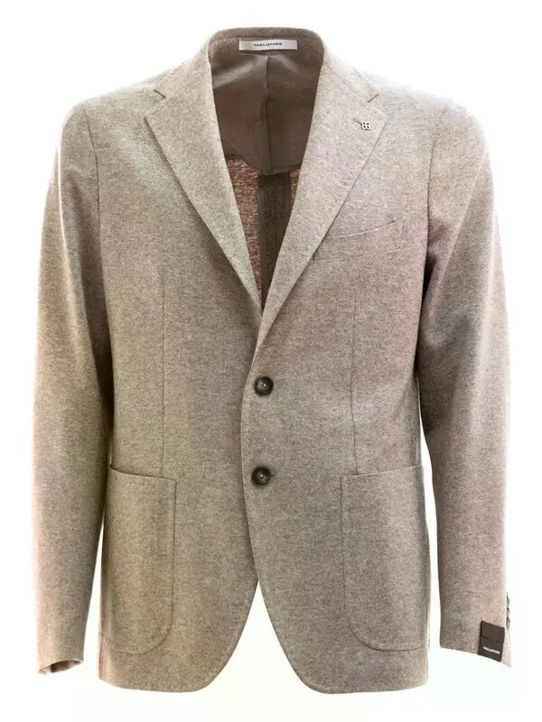 Tagliatore Notched Lapels Patch Pockets Jacket