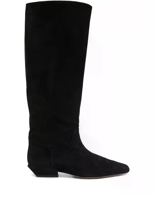 Paris Texas 25mm Bettina Pointed-toe Boots - Black