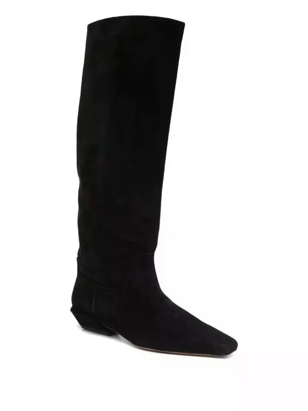 Paris Texas 25mm Bettina Pointed-toe Boots - Black