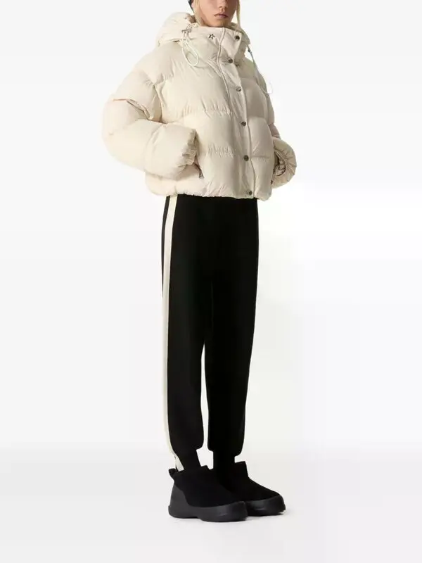 Perfect Moment Cropped Puffer Jacket - Neutrals