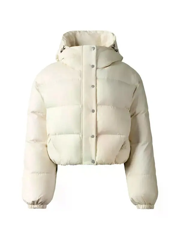 Perfect Moment Cropped Puffer Jacket - Neutrals