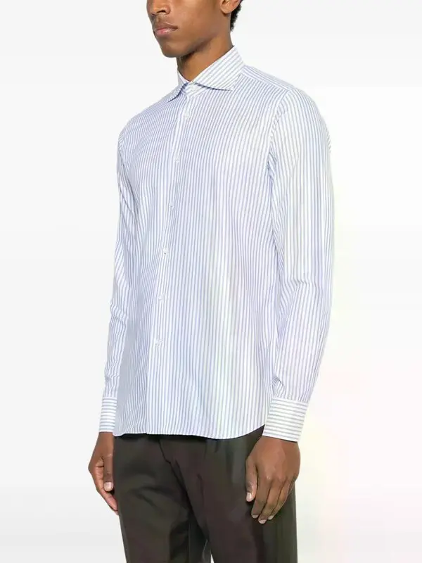 BORRIELLO NAPOLI Striped Buttoned Shirt