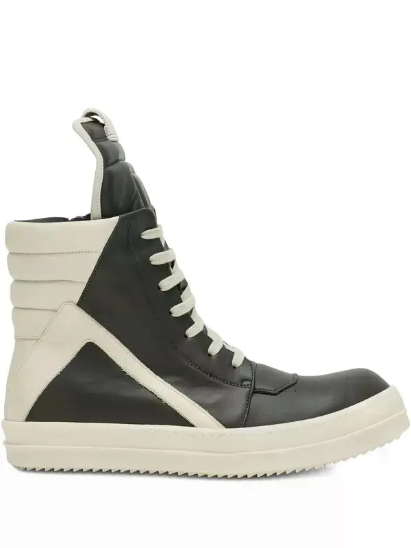 Rick Owens Mega Bumper Leather Boots - Black