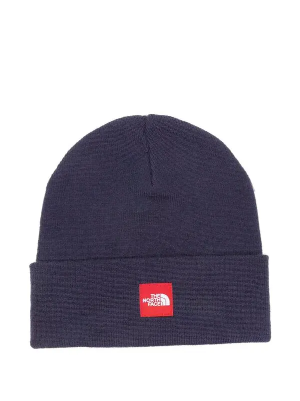 The North Face Logo-patch Beanie - Purple