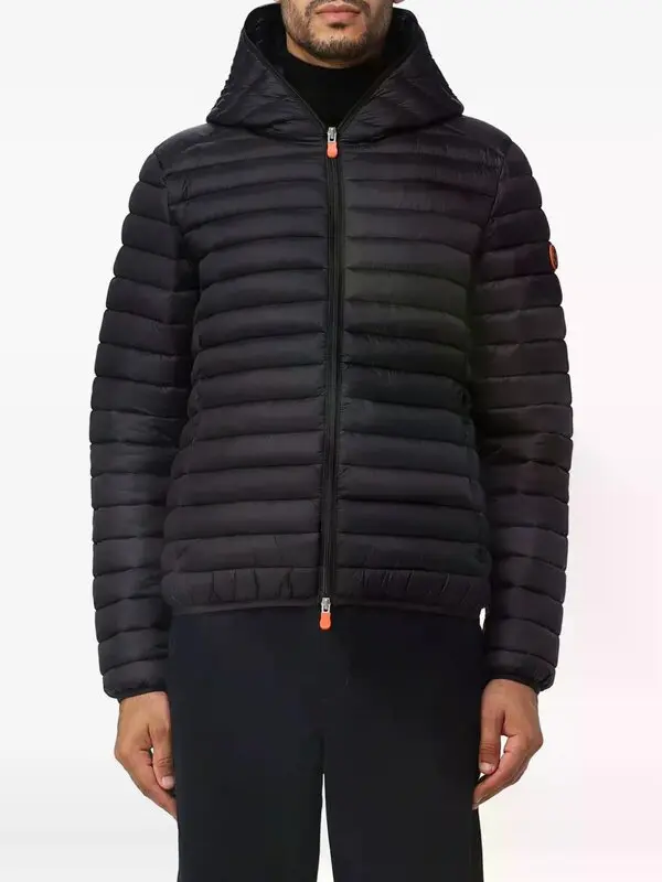 SAVE THE DUCK Donald Hooded Jacket - Black