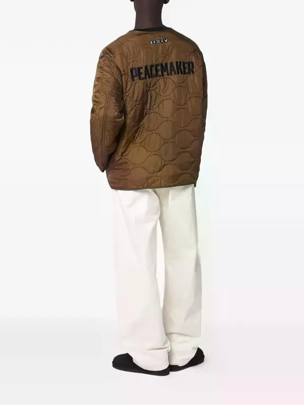 PEACEMAKER OAMC Logo-lettering Jacket - Brown