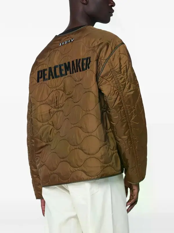 PEACEMAKER OAMC Logo-lettering Jacket - Brown