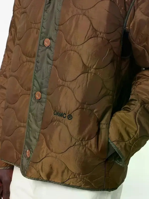 PEACEMAKER OAMC Logo-lettering Jacket - Brown