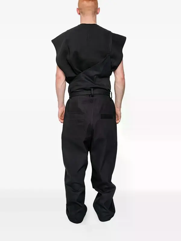 JOE CHIA Vorian Button-detail Dungarees