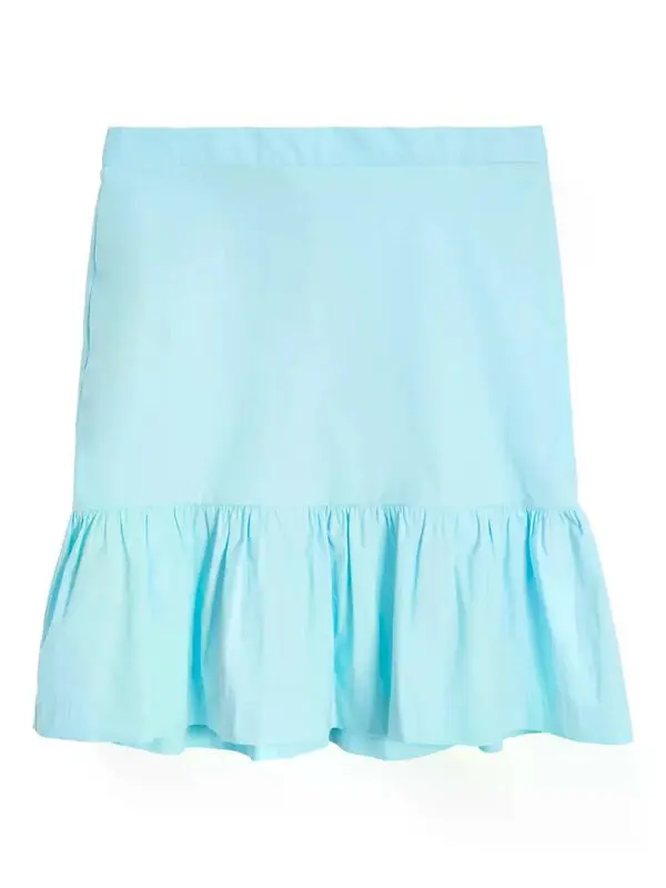 Isolda Arábia Ruffled Mini Skirt