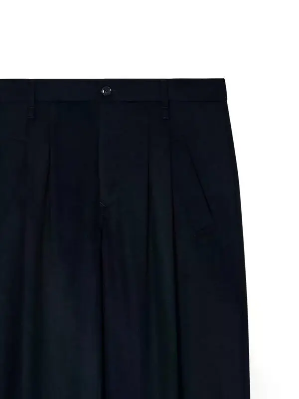 Giorgio Armani Pleated Tapered Trousers