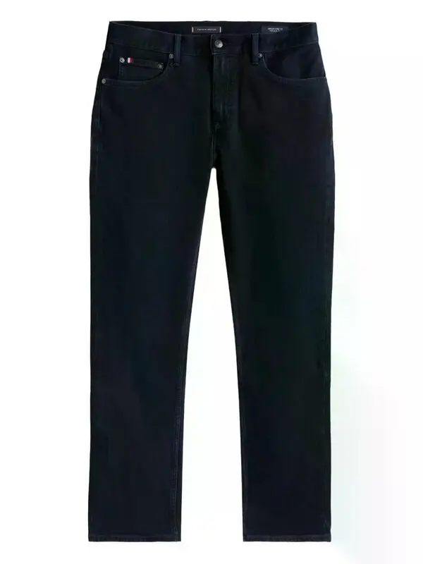 Tommy Hilfiger Logo-patch Jeans - Blue