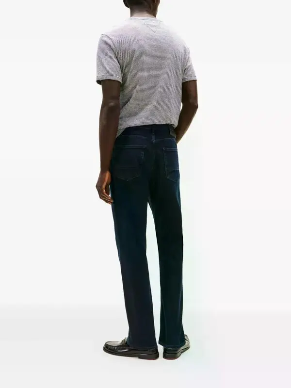 Tommy Hilfiger Logo-patch Jeans - Blue