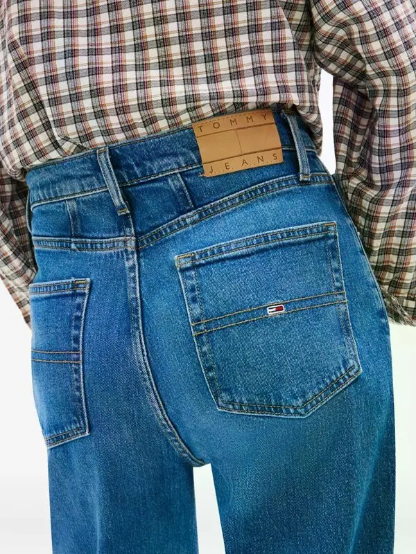 Tommy Hilfiger Logo-detail Jeans - Blue