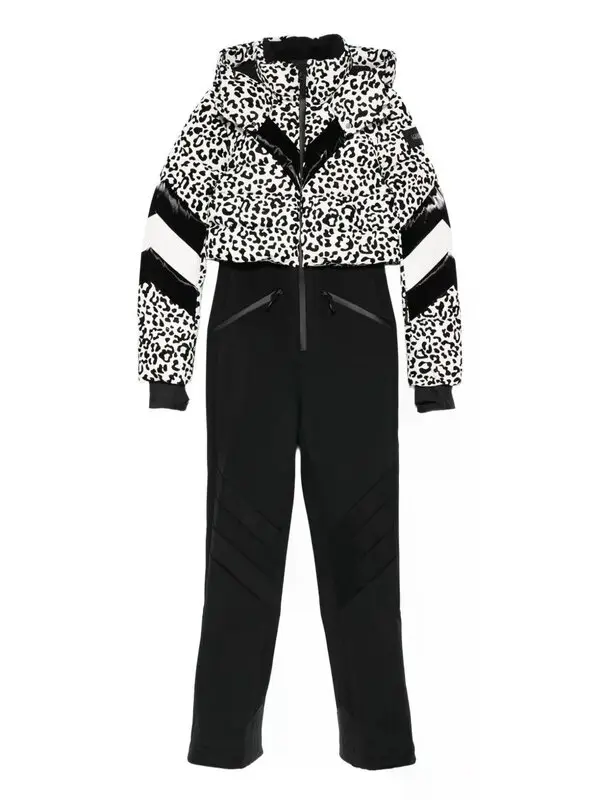 Mackage Satory-flp Leopard-print Ski Jumpsuit