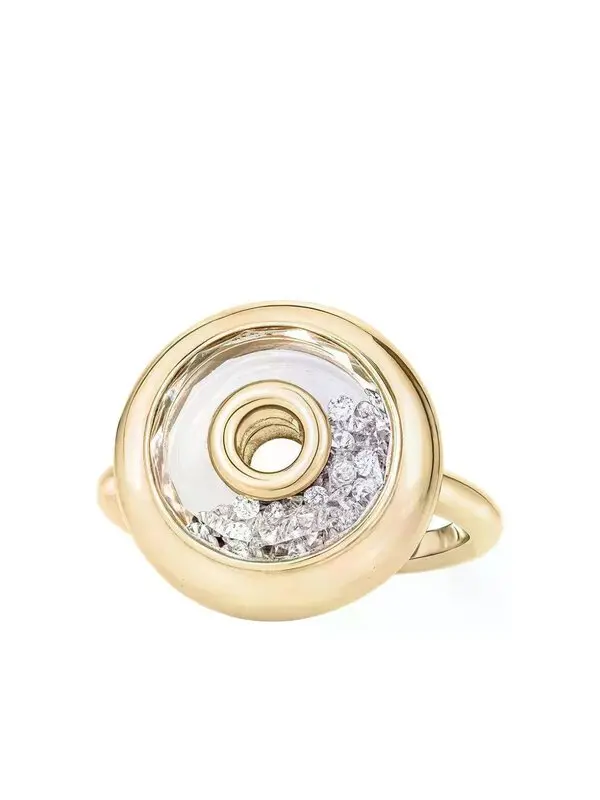 Moritz Glik 18k Yellow Diamond Ring - Gold