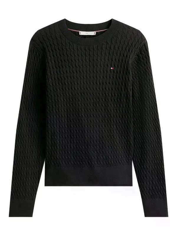 Tommy Hilfiger Cable-knit Crew-neck Sweater