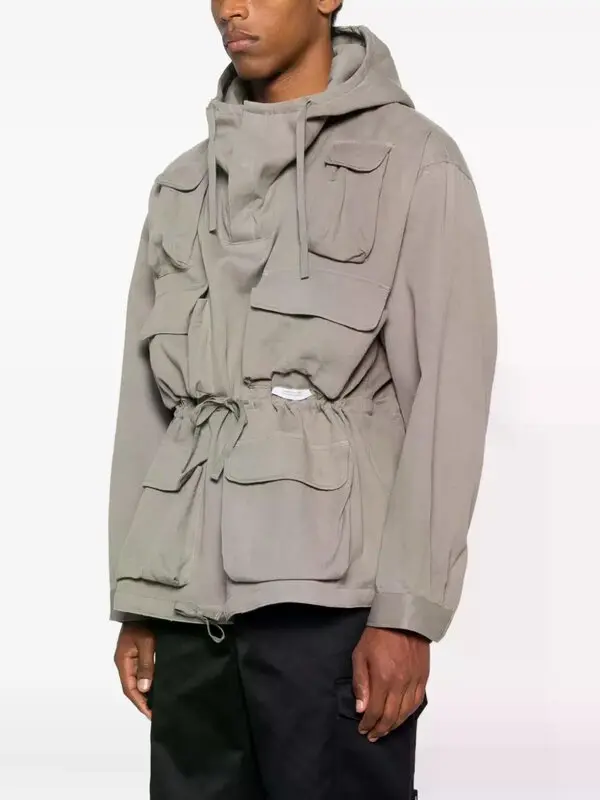 WTAPS Multi-pocket Hoodie - Grey