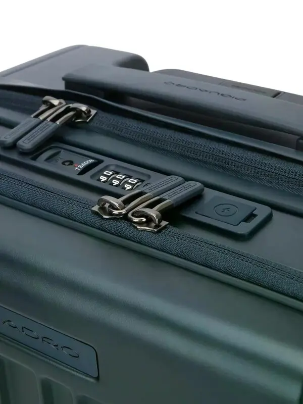 PIQUADRO Ribbed Trolley With Combination Lock