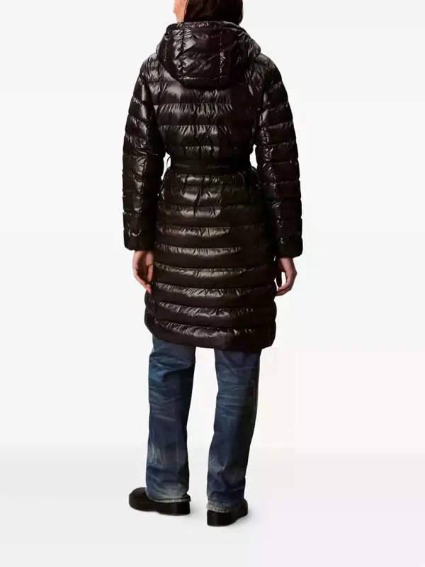 Calvin Klein Belted Padded Coat