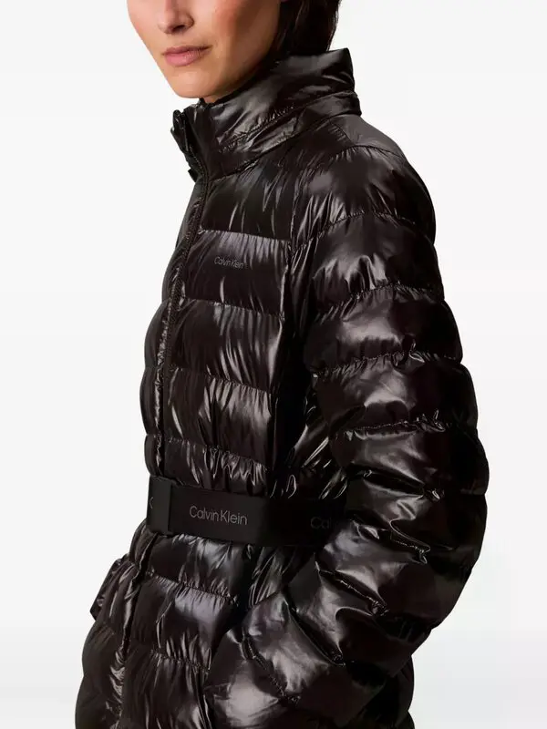 Calvin Klein Belted Padded Coat