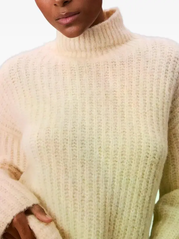 Calvin Klein Roll-neck Sweater - Yellow