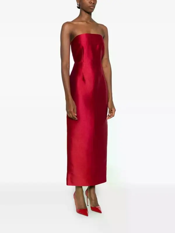 Solace London Renee Maxi Dress - Red