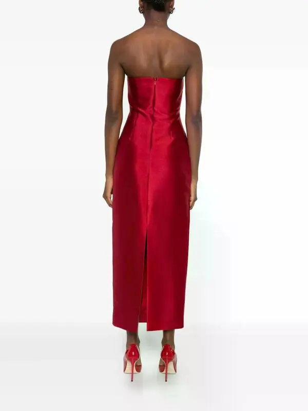 Solace London Renee Maxi Dress - Red