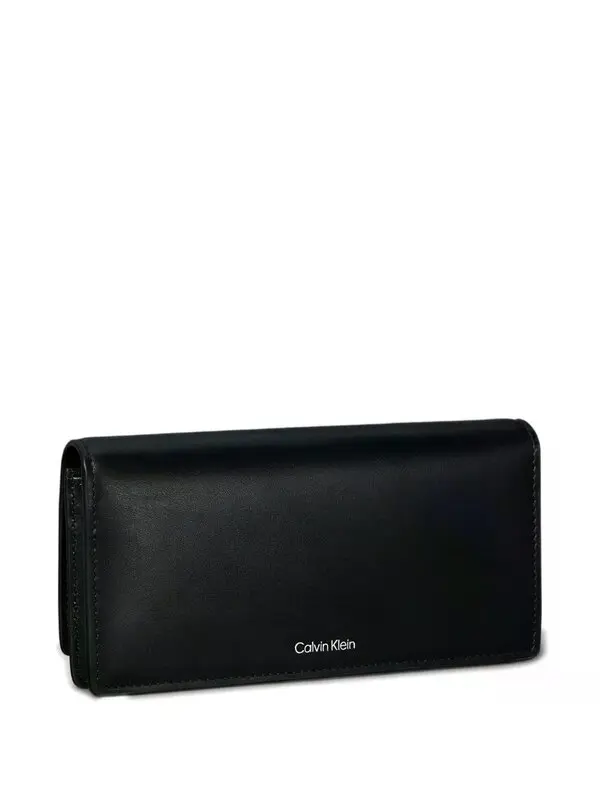 Calvin Klein Monogram-logo Leather Bifold Wallet