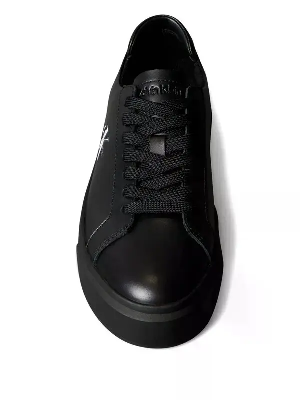 Calvin Klein Leather Logo Sneakers