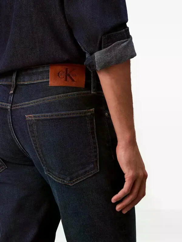 Calvin Klein Logo-patch Jeans