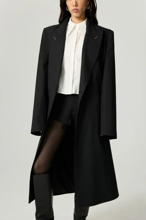 NOCTURNE Tailored Longline Coat