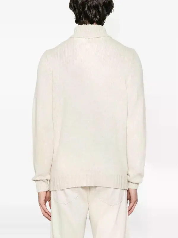 Fedeli Turtleneck Sweater - Neutrals