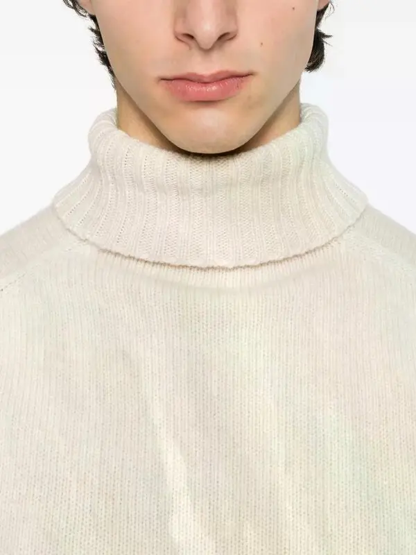 Fedeli Turtleneck Sweater - Neutrals