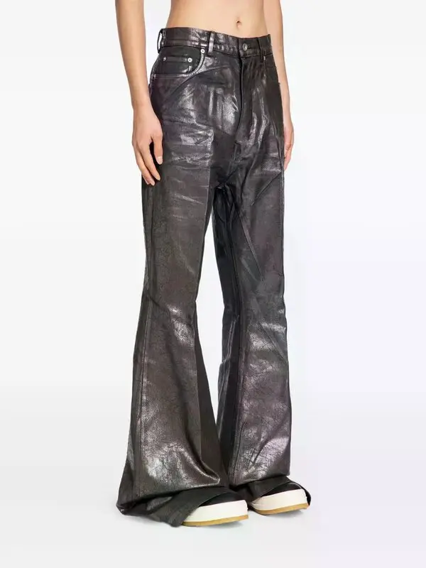 Rick Owens Concordians Bolans Flared Jeans - Brown