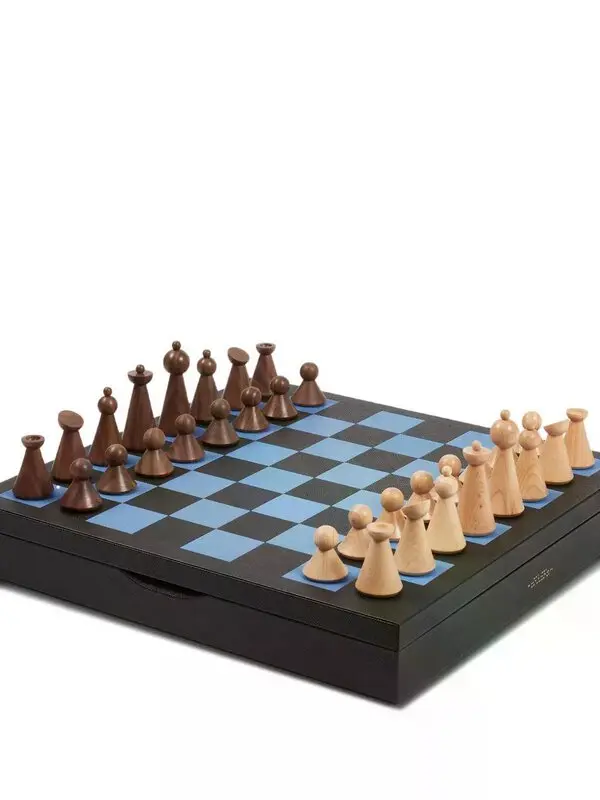 Smythson Collector's Chess Panama Games Set