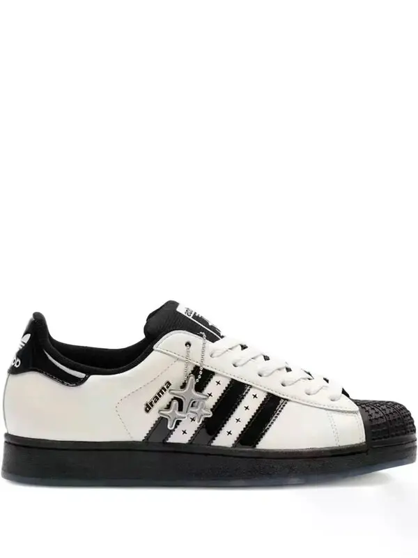Adidas Superstar Ii Leather Sneakers - Neutrals