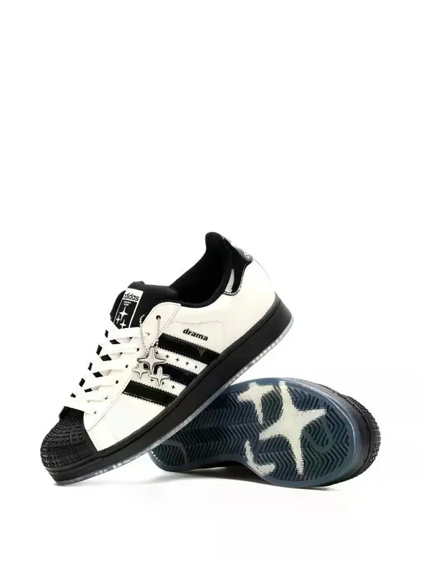 Adidas Superstar Ii Leather Sneakers - Neutrals