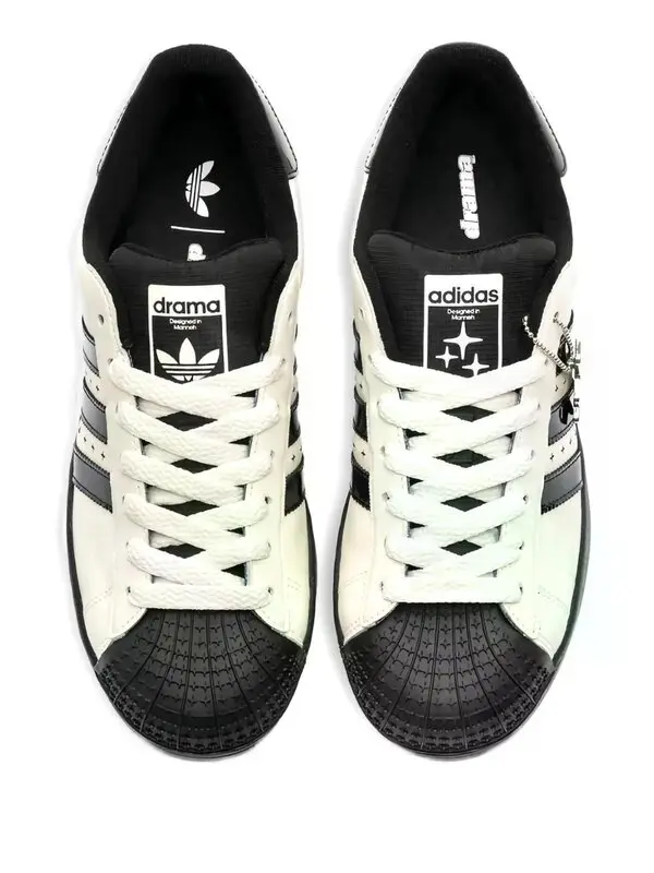 Adidas Superstar Ii Leather Sneakers - Neutrals