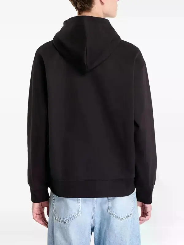 Carhartt Work In Progress Logo-print Hoodie - Black